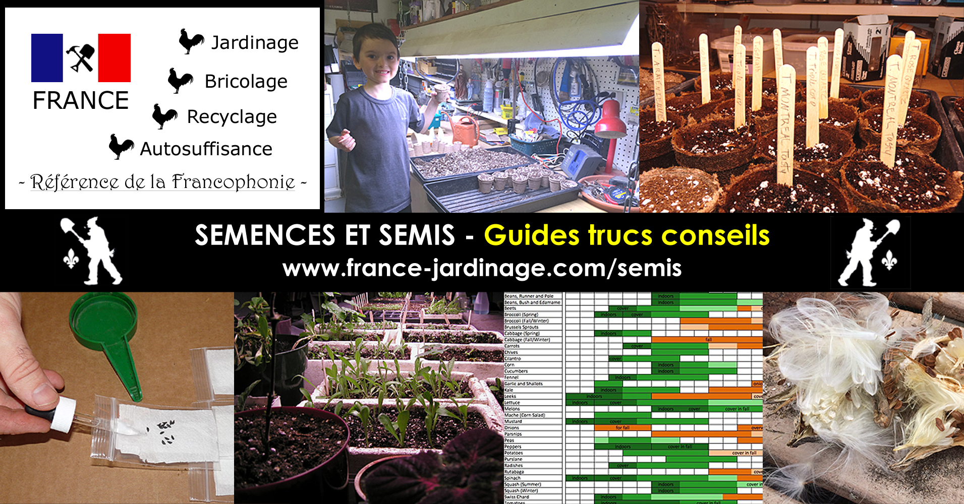 Semences et Semis - Réussir ses Semis Trucs et Conseils
